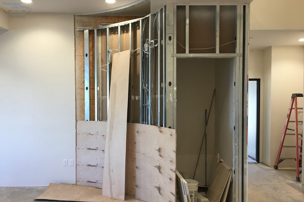 Exterior & Interior Metal Stud Framing – Western Drywall, Inc ...